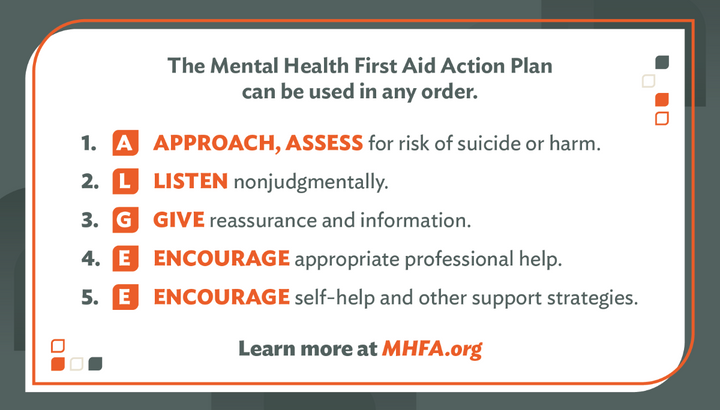 For First Aiders – Mental Health First Aid USA