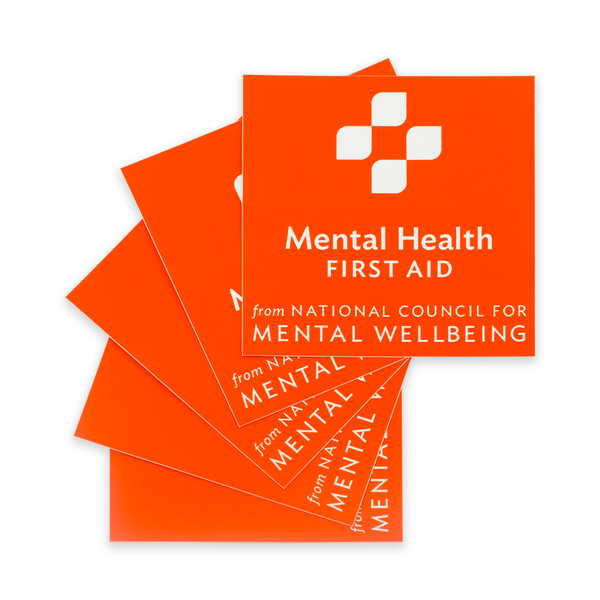 MHFA Orange Sticker (Individual) – Mental Health First Aid USA